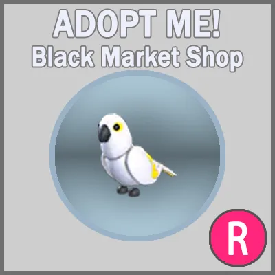 White Amazon R - Adopt Me Game Items - Gameflip