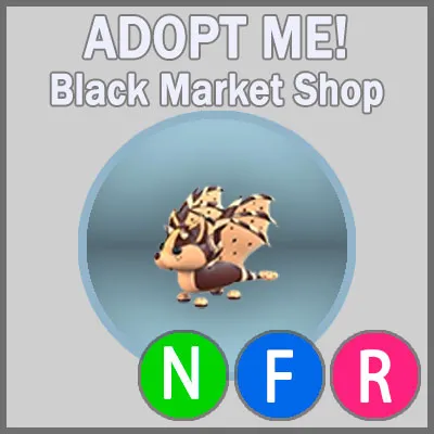 Chocolate Chip Bat Dragon NFR - Adopt Me Game Items - Gameflip