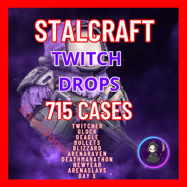 [ 715 CASES ] TWITCHER | GLOCK | DEAGLE | BULLETS |Blizzard|ArenaRaven ...