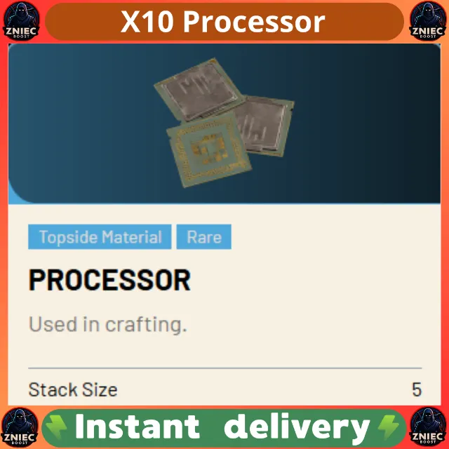 X10 Processor | ARC Raiders - ARC Raiders Game Item - Gameflip