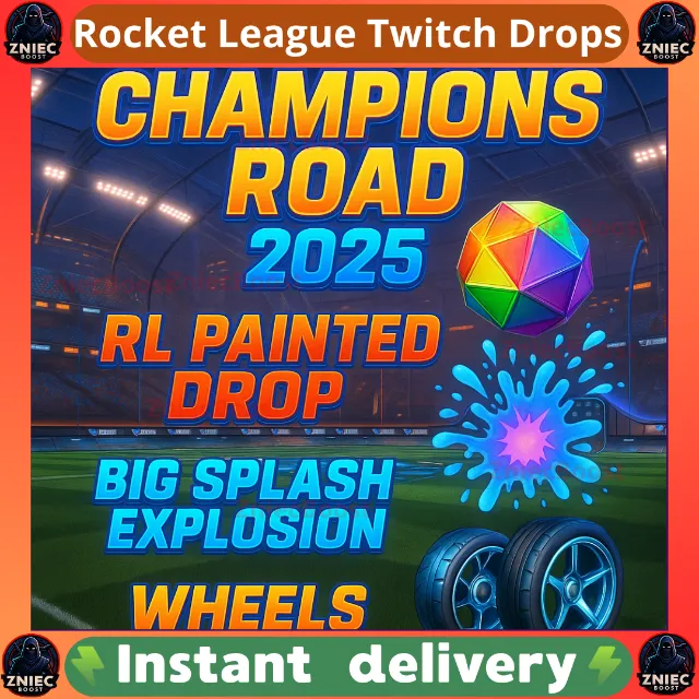 55 Items | RLCS World 2025 | RL Painted Drop | Wheels | Big Splash Explosion | Rocket League ...