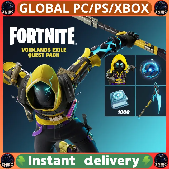 Fortnite Voidlands Exile Quest Pack + 1000 V-Bucks | Global | PC/PS ...