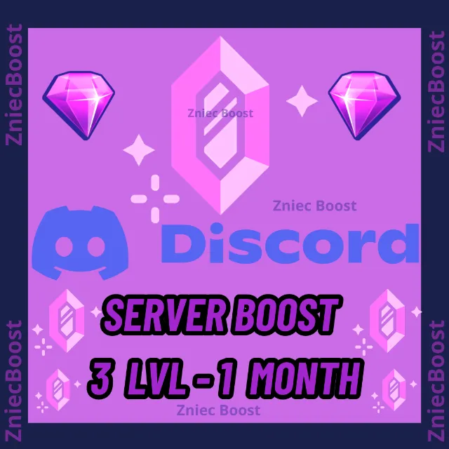 Discord Server Boost - 14x Level 3 - 1 Months - Other - Gameflip