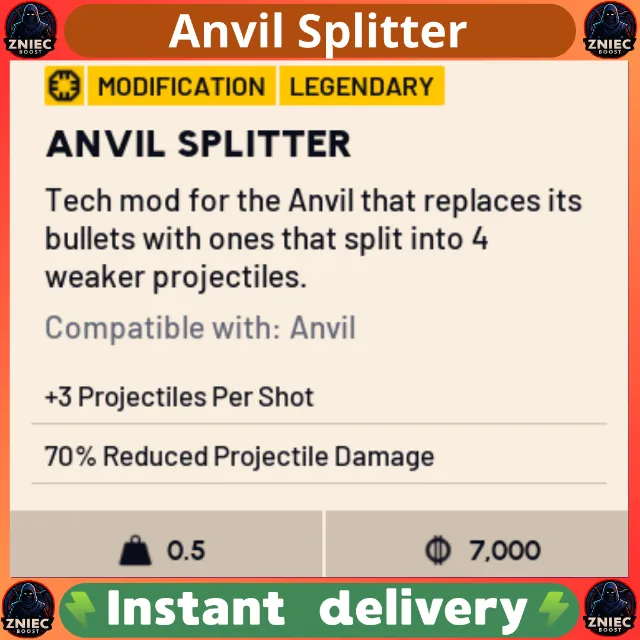 Anvil Splitter - ARC Raiders - ARC Raiders Game Item - Gameflip