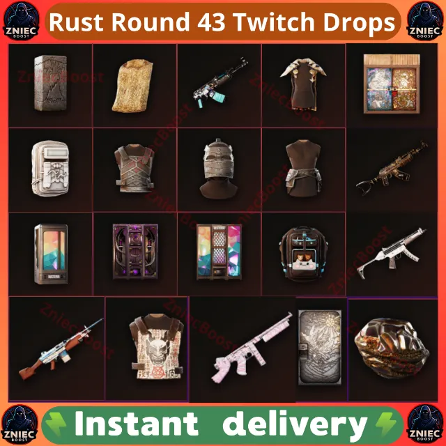 Round 43 | Kingdoms 3 | 20 Skins | Rust Twitch Drops - Rust Game ...