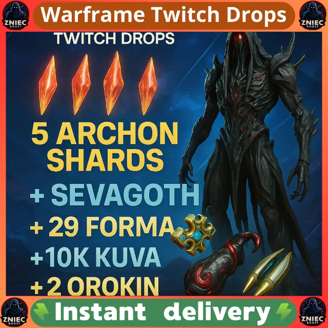 1696 Items | x5 Archon Shards | Sevagoth | 29 Forma | 10k Kuva | 2 ...