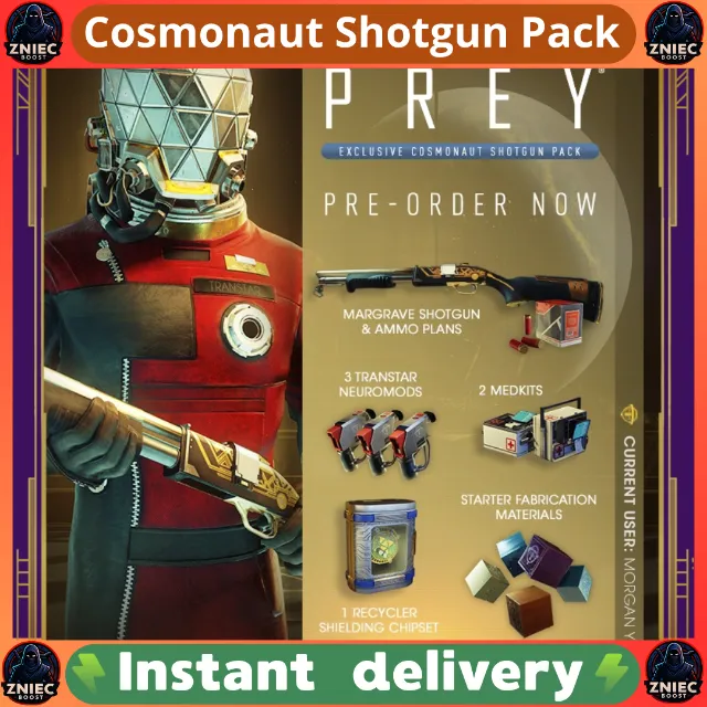 Cosmonaut Shotgun Pack - Global Key Steam - Prey Game Item - Gameflip