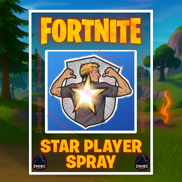 Fortnite Star Player Spray - Global Code - Epic Games Game - Gameflip