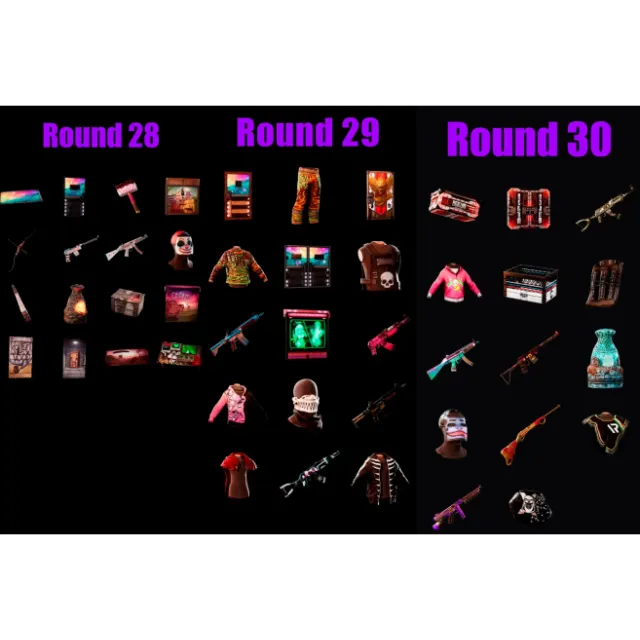 RUST [ 29 + 30 + 31 ROUND ] 35 Skins | [Twitch Drops] - Other Game Item ...