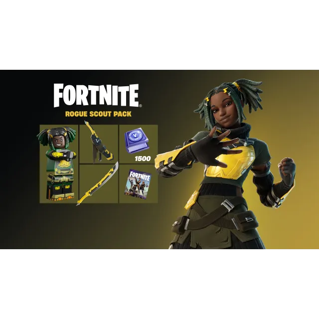 Fortnite Rogue Scout Pack + 1500 V-Bucks (GLOBAL) PC/PS/XBOX - Fortnite ...