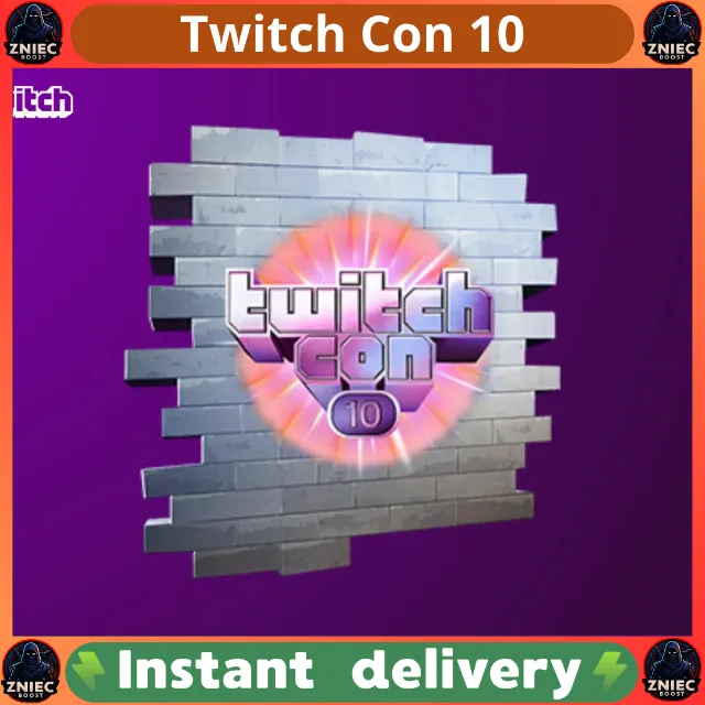 Twitch Con 10 | TwitchCon 2025 | Twitch Drops Fortnite - Fortnite Game ...