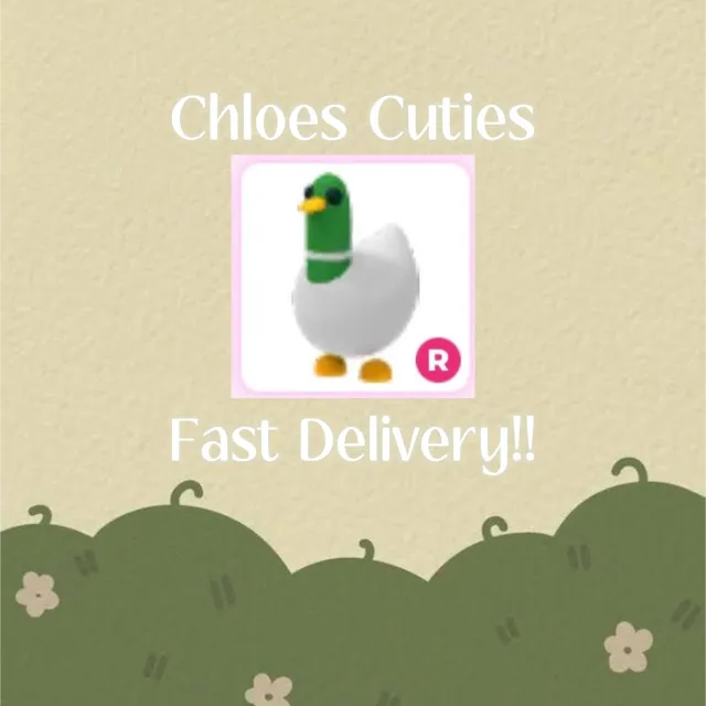Silly Duck R - Adopt Me! Game Item - Gameflip