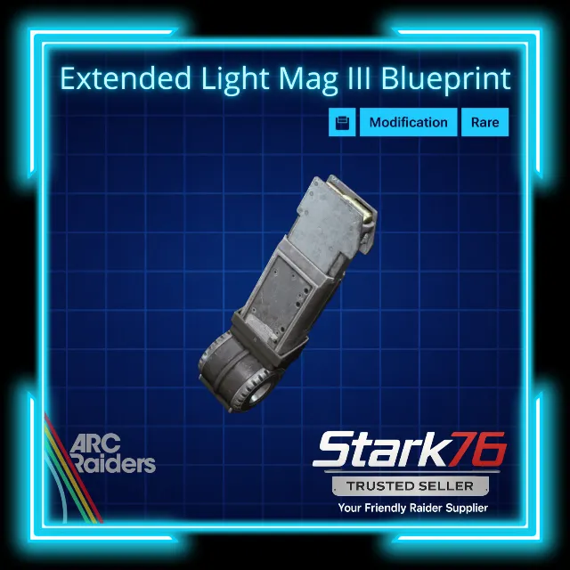 Extended Light Mag III Blueprint - ARC Raiders Game Item - Gameflip