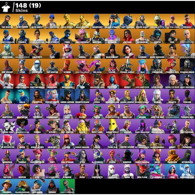 Fortnite: 148 SKINS Save The World Founder's Deluxe Edition | The ...
