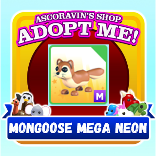 Adopt Me Mongoose Mega Neon - Game Items - Gameflip