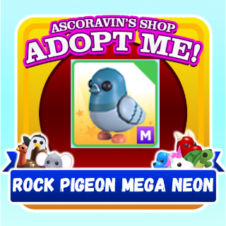 Adopt Me Rock Pigeon Mega Neon - Game Items - Gameflip