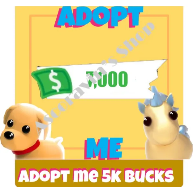 Bundle | Adopt Me 7K Cash - Adopt Me Game Item - Gameflip