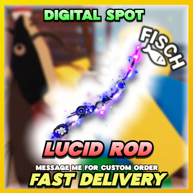 LUCID ROD SET | FISCH - Roblox Game Item - Gameflip