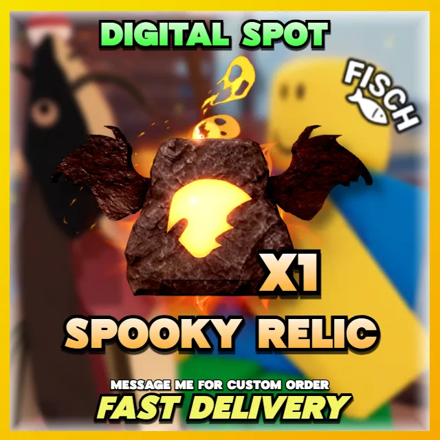 SPOOKY RELIC | FISCH - Roblox Game Item - Gameflip