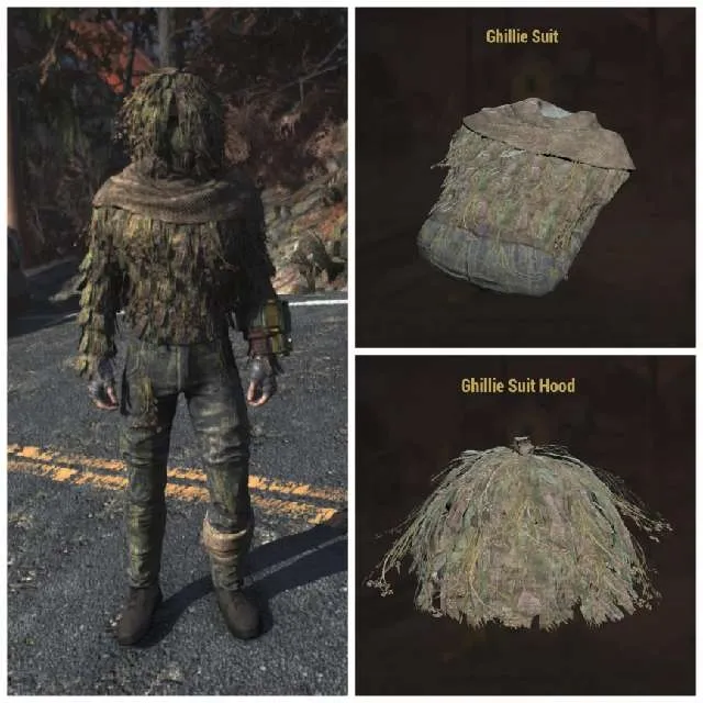 Apparel | Ghillie Suit Complete 👚 - Fallout 76 Game Items - Gameflip