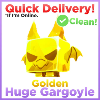 Limited | GOLDEN HUGE GARGOYLE - Game Items - Gameflip