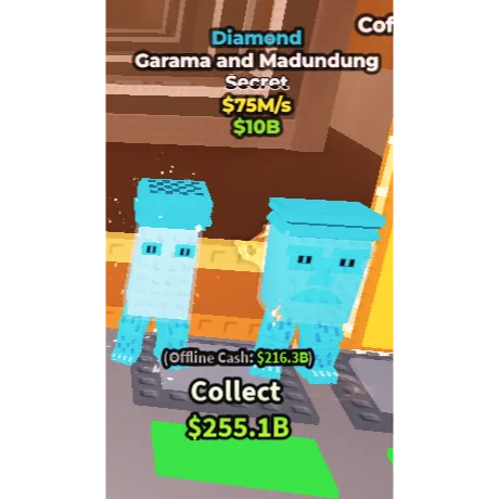 Steal a brainrot Diamond garama and madungdung 75m/s - Other Game Item ...
