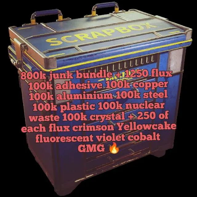 Flux + 800k Junk Bundle - Fallout 76 Game Items - Gameflip