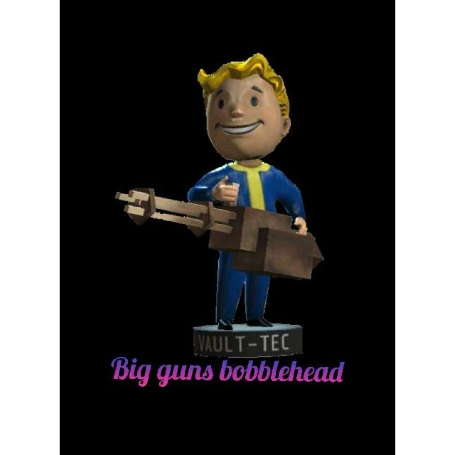 Aid | 500 Big Guns Bobblehead - Fallout 76 Game Items - Gameflip
