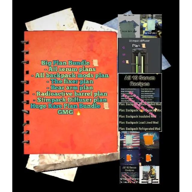 Plan | Large Plans Rare 📜 - Fallout 76 Game Items - Gameflip
