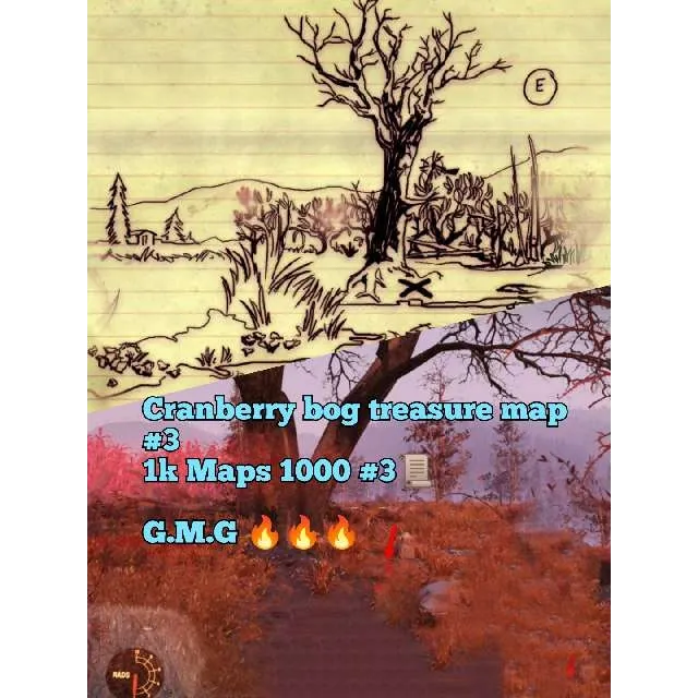 Recipe | 1k Cranberry Bog 3📜 Map - Fallout 76 ゲーム アイテム - Gameflip