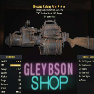 Weapon | B5015r Railway Rifle - Game Items - Gameflip