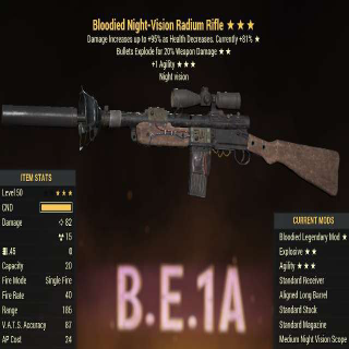 Weapon | BE1A Radium Rifle - Game Items - Gameflip