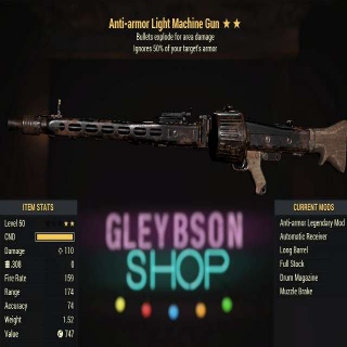 Weapon | AAE Light Machine Gun - Game Items - Gameflip