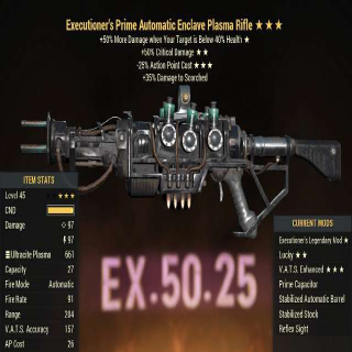 Weapon | Ex5025 Enclave Plasma - Game Items - Gameflip