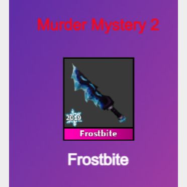 MM2 - Frostbite - Game Items - Gameflip