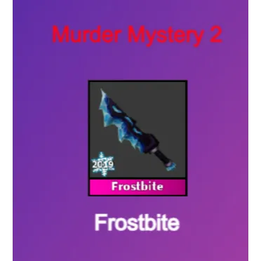 MM2 - Frostbite - Murder Mystery 2 Game Items - Gameflip