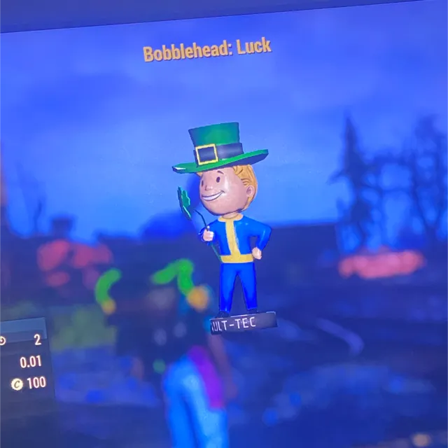 Luck Bobblehead x100 - Fallout 76 Game Item - Gameflip