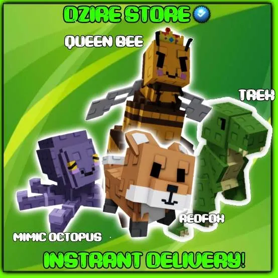 GAG | RF, T-REX, QB, MIMIC OCTOPUS - Grow a Garden Game Item - Gameflip