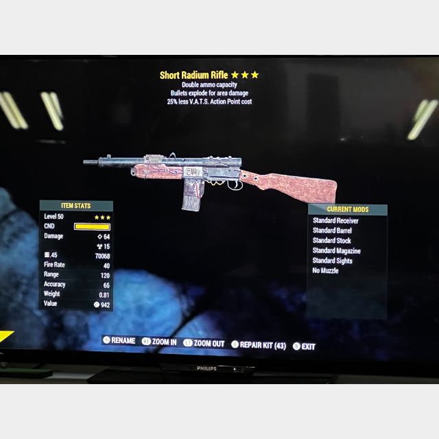 Weapon | 3🌟 DE 25 Radium Rifle - Game Items - Gameflip