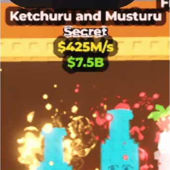 ketchuru and musturu - Steal a Brainrot Game Item - Gameflip