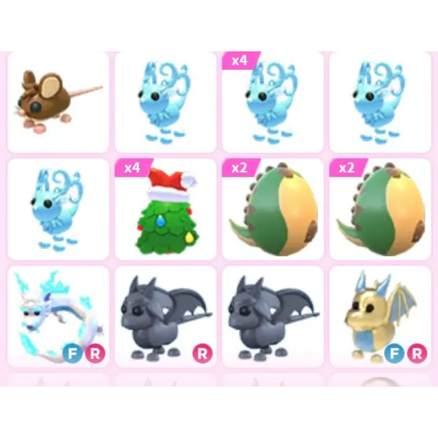 bundle | adopt me pets & eggs x20 - Roblox Game Items - Gameflip