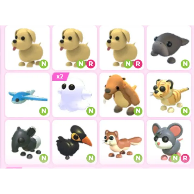 Bundle | Adopt Me pets x13 - Adopt Me Game Items - Gameflip