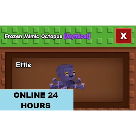 GROW A GARDEN FROZEN MIMIC OCTOPUS - Other Game Item - Gameflip