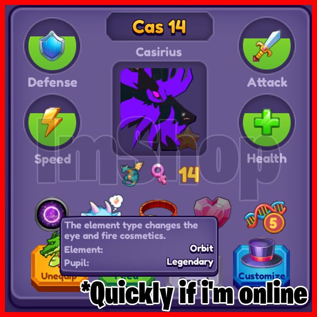 Casirius DA - Game Items - Gameflip
