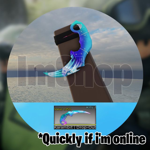 Karambit Drop-Out ST CBRO - Game Items - Gameflip