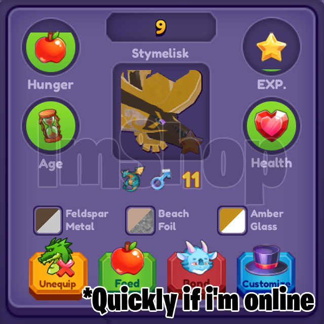 Pet | Stymelisk DA - Game Items - Gameflip