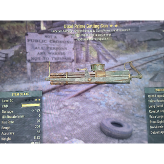 Weapon | Quad QE Gatling Gun - Game Items - Gameflip