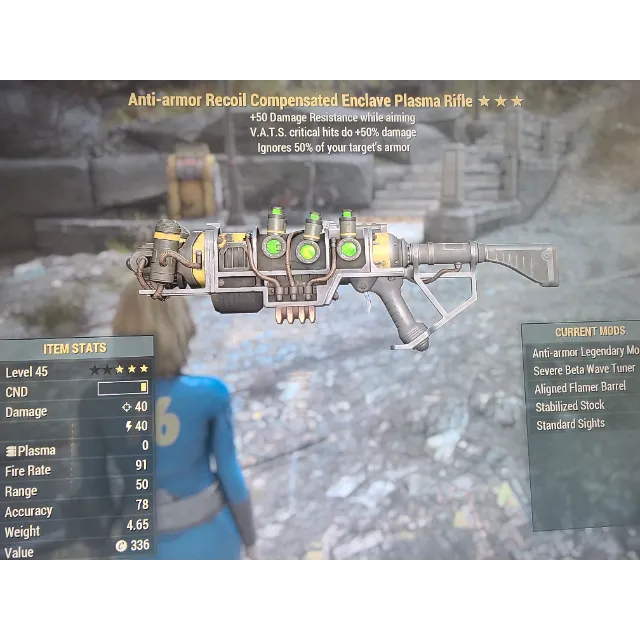 Weapon | Anti Armor Enclave 50c - Fallout 76 Game Items - Gameflip