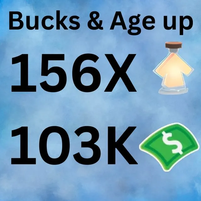 Age Up Potions And Bucks - Adopt Me - Adopt Me Game Item - Gameflip