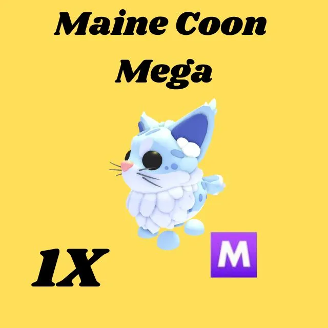 maine coon mega 1X - Adopt Me - Adopt Me Game Item - Gameflip